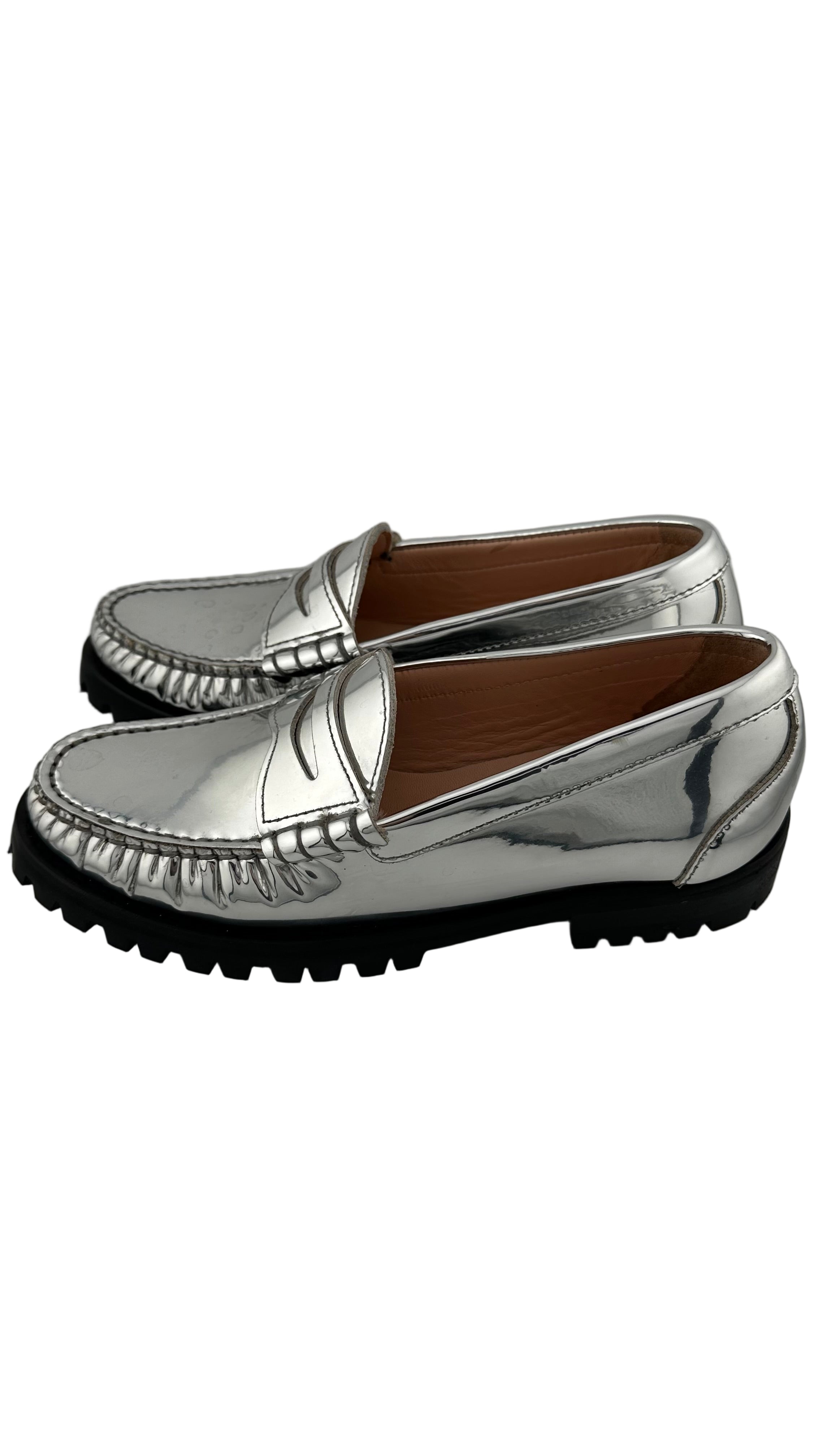 J. Crew - Metallic Loafer - 6 – Ooh La La! Consignment